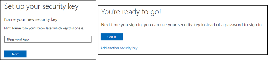 Passkey with Microsoft account (and 1Password) | Topedia Blog