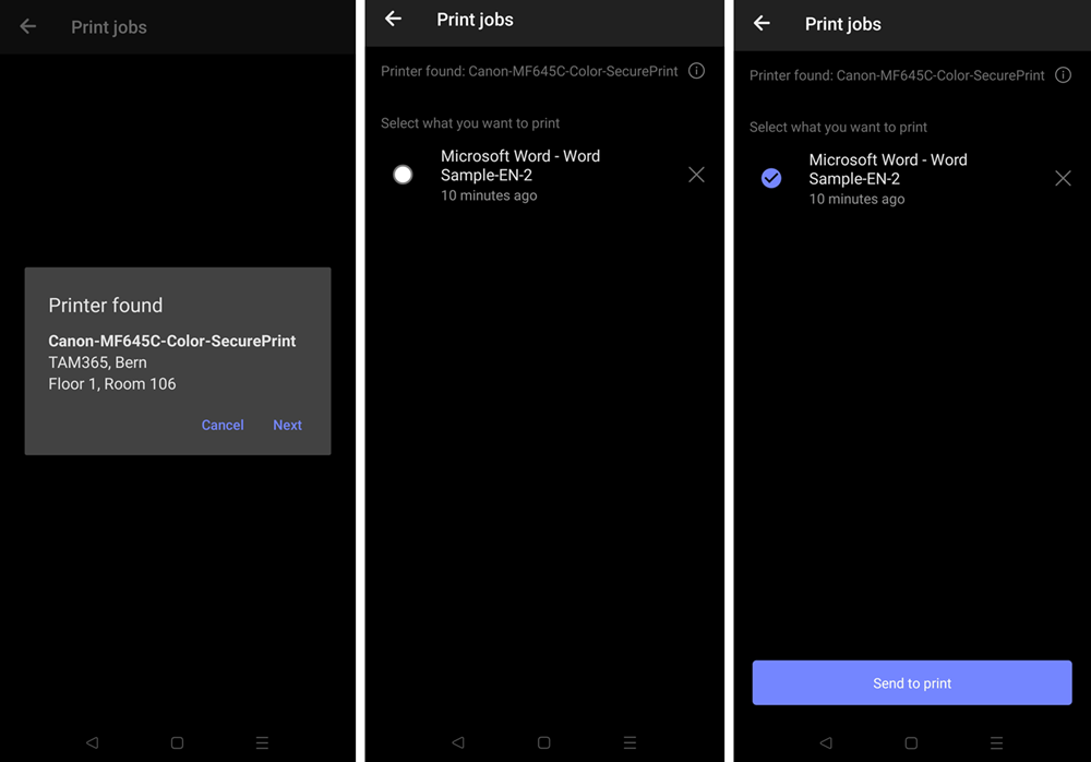 Universal Print Secure Release | Topedia Blog