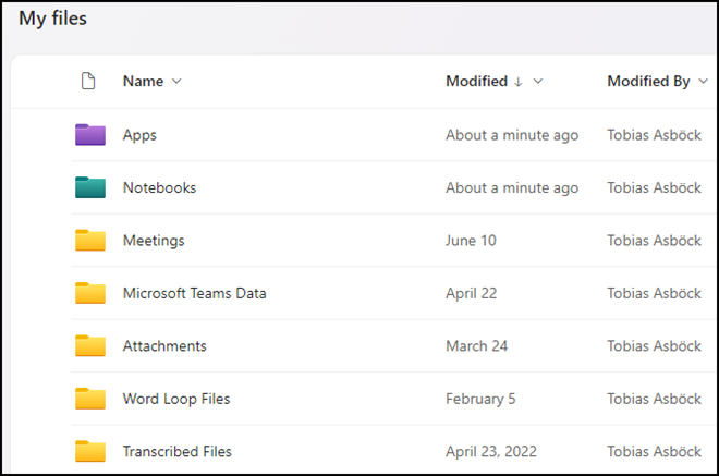 Alternative colors for folders in OneDrive on the web and SharePoint | Topedia Blog