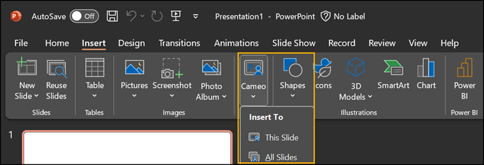 Cameo in PowerPoint on the web and PowerPoint for iOS | Topedia Blog