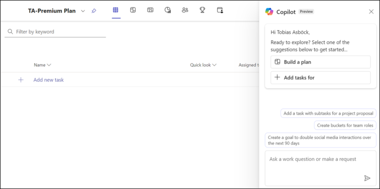 New Planner app in Teams, Planner Premium and Copilot in Planner ...