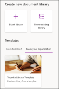 Custom templates for SharePoint document libraries | Topedia Blog