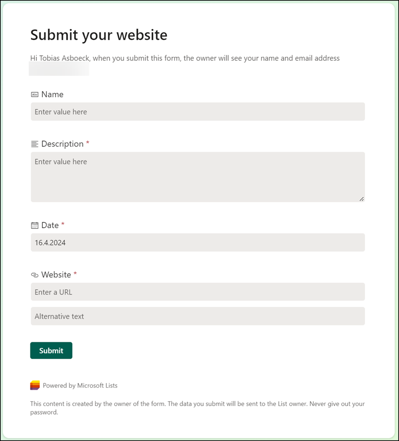 New Forms experience in Microsoft Lists and SharePoint lists | Topedia Blog