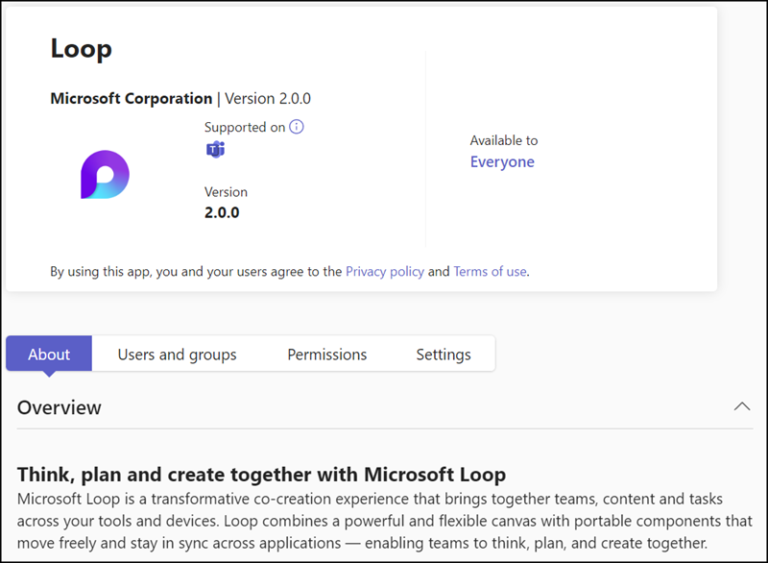 Loop app for Microsoft Teams | Topedia Blog