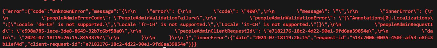 LanguageTag for Microsoft 365 Profile Card has been changed | Topedia Blog