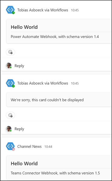 Update of Incoming Webhook Connector URL in Teams is required | Topedia ...