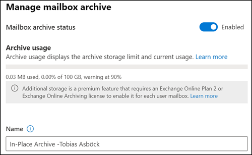 Exchange Online Archive in Outlook Mobile | Topedia Blog