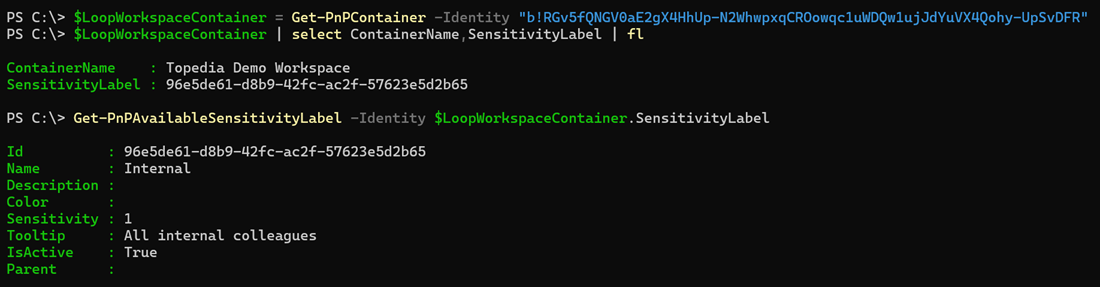 Sensitivity Labels in Loop Workspace Containers | Topedia Blog