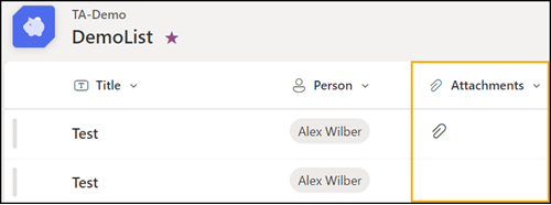 SharePoint list forms are enhanced with attachments | Topedia Blog