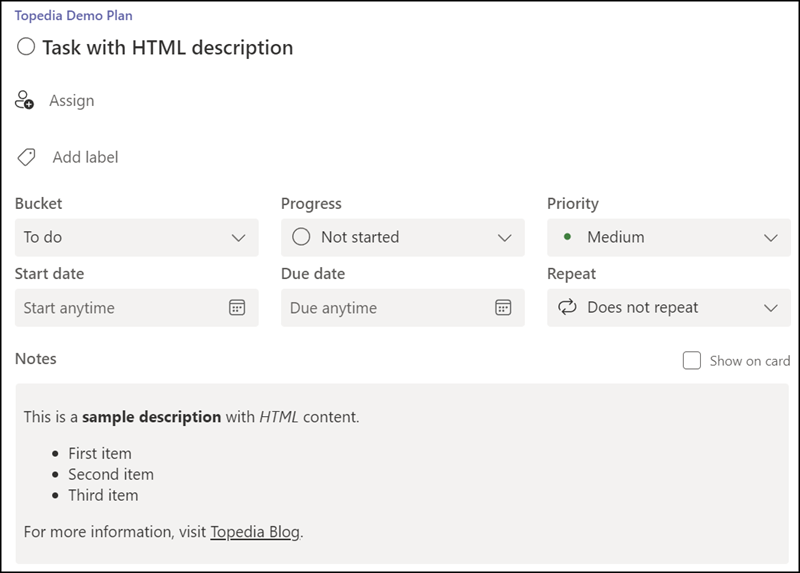 How Do I Update A Planner Task Description In Html Format Using Powershell Topedia Blog