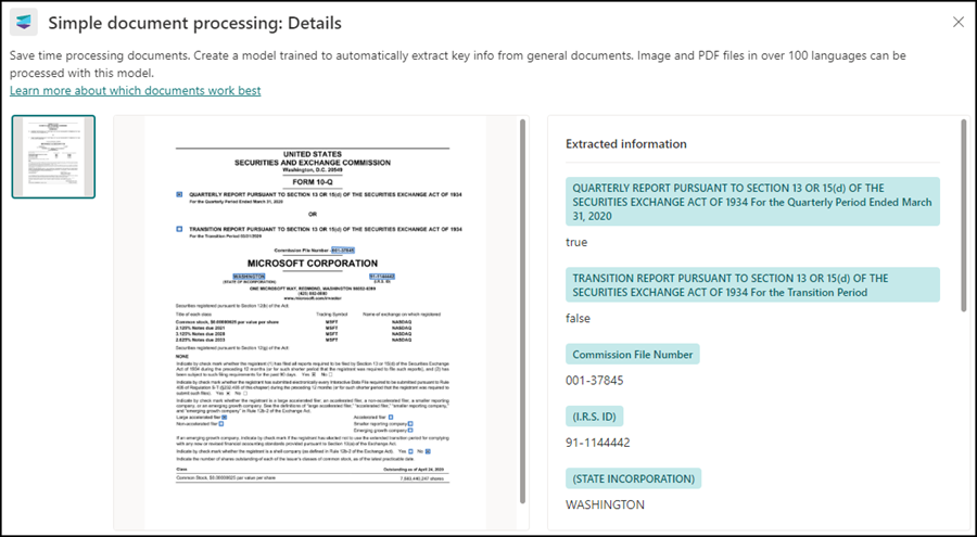 Extract general information from SharePoint documents (with SharePoint Premium) | Topedia Blog