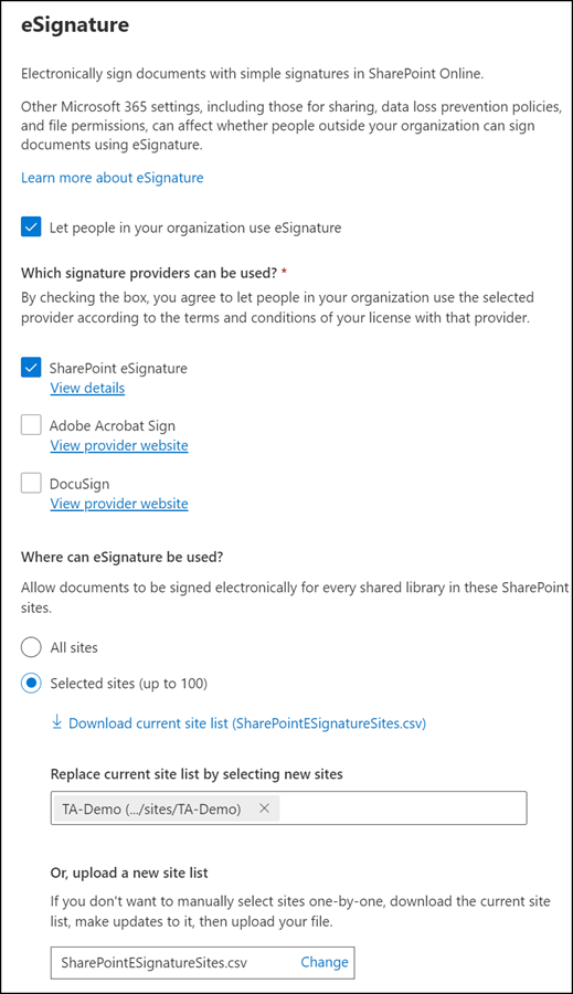 SharePoint eSignature is available for organizations in Europe | Topedia Blog