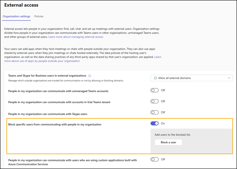 Block an external user in Microsoft Teams | Topedia Blog