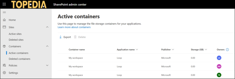 New Personal Workspaces in Microsoft Loop | Topedia Blog