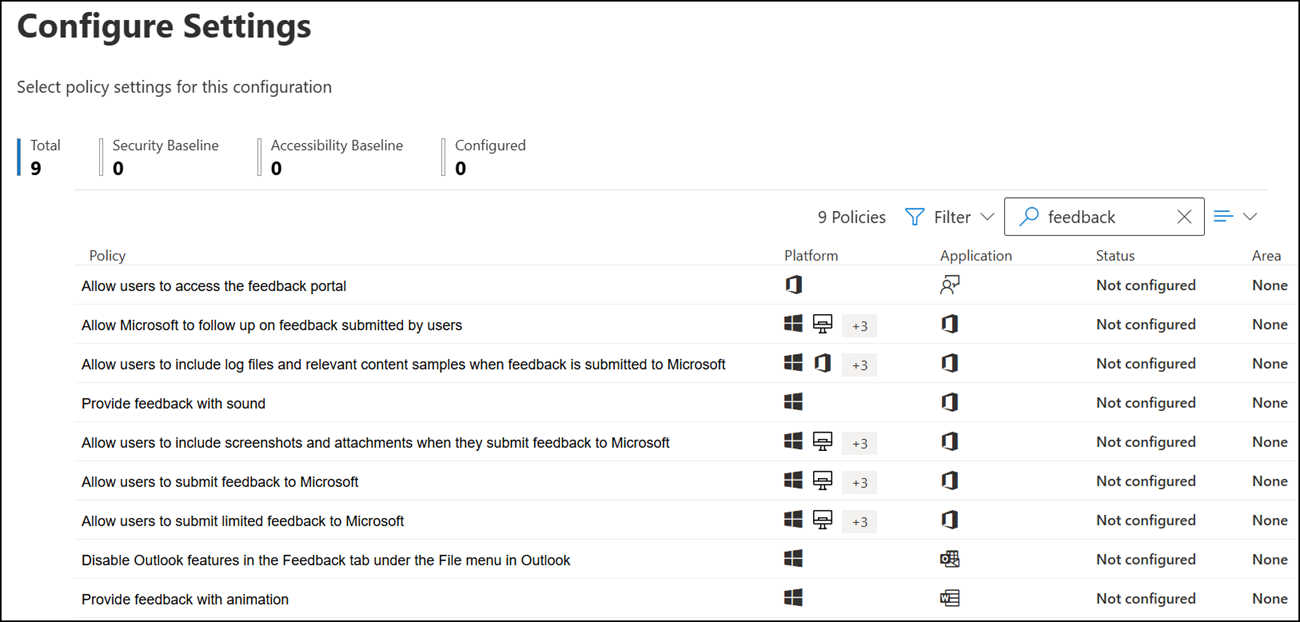 Changes for feedback policies in Microsoft Teams | Topedia Blog