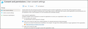 Configuring a custom app consent policy in Entra ID using Microsoft ...