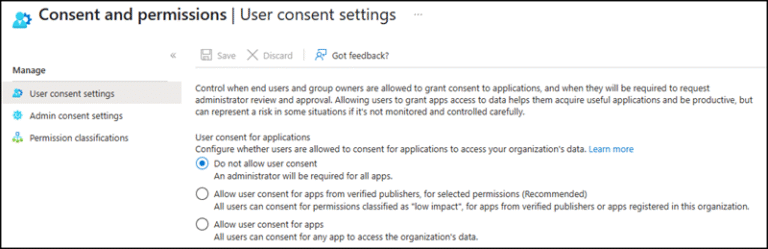 Configuring a custom app consent policy in Entra ID using Microsoft ...