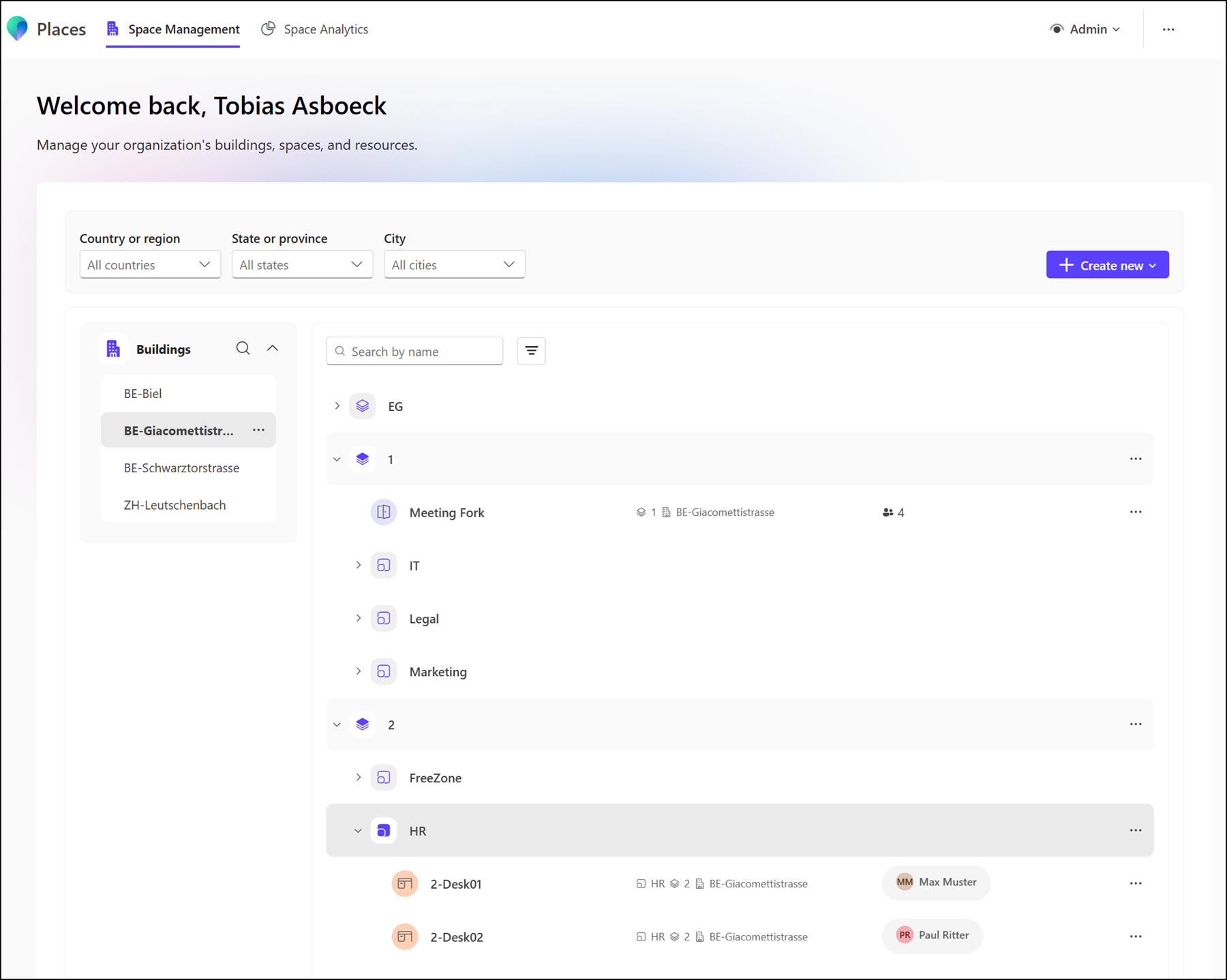 New Microsoft Places Management Portal for Administrators | Topedia Blog