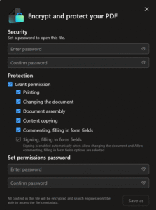 Protect PDF documents in OneDrive and SharePoint with a password ...