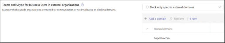 Teams now supports domain blocking via Microsoft Defender Tenant Allow ...