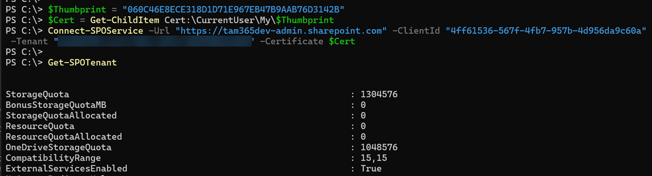 SharePoint Online Management Shell now supports app-only authentication | Topedia Blog