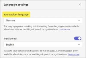 Understanding Microsoft Teams Language Translation Capabilities in ...