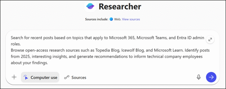 Researcher Agent with Computer Use | Topedia Blog