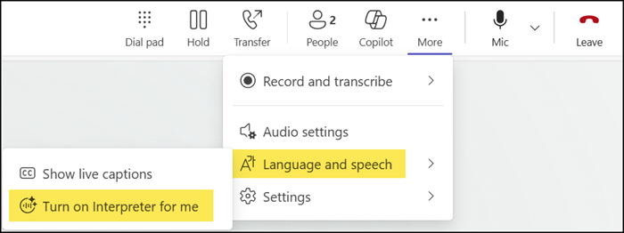 Interpreter Agent is now available in Teams Calls | Topedia Blog