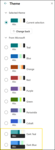 Dark themes for SharePoint sites | Topedia Blog