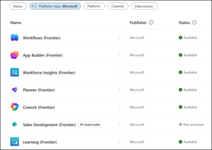 Updates to the Frontier Admin Control in Microsoft 365 | Topedia Blog